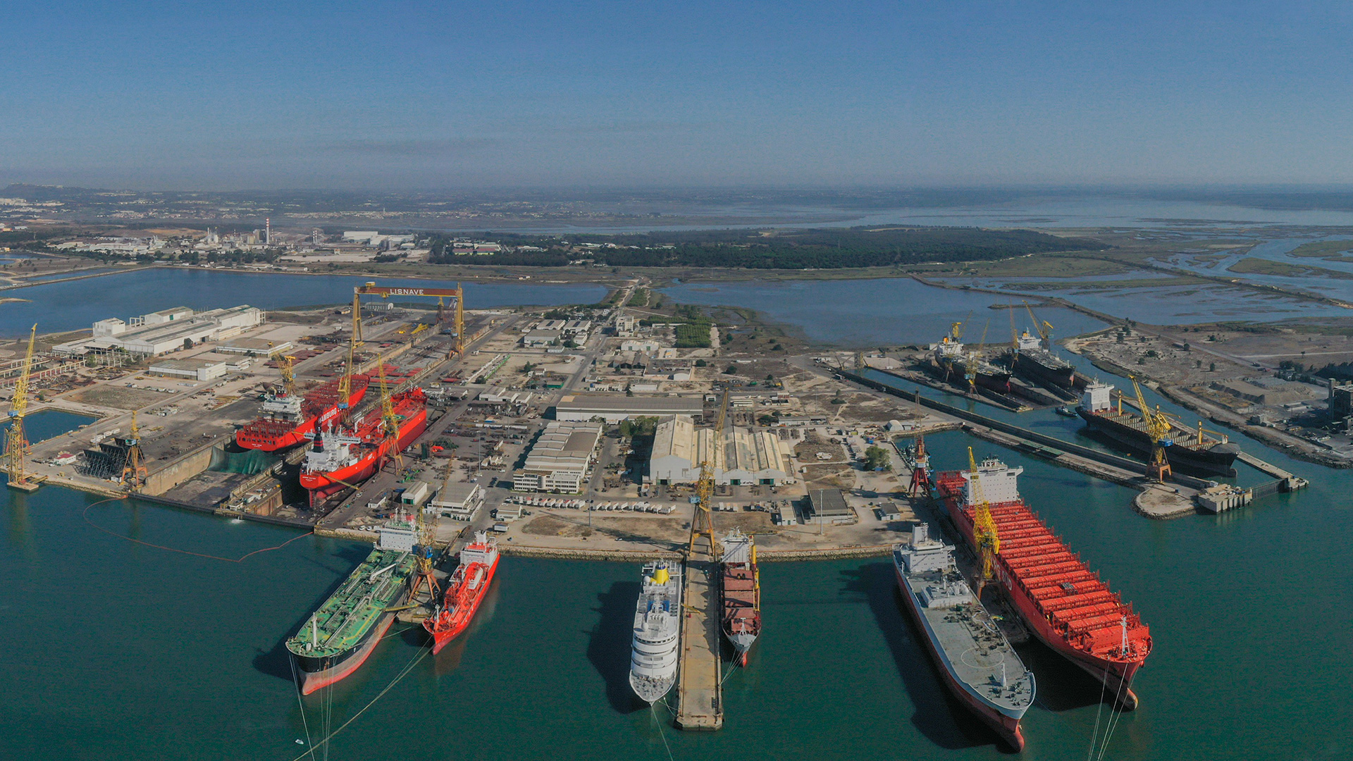 Lisnave Shipyard Director's Visit - Calvey Marine